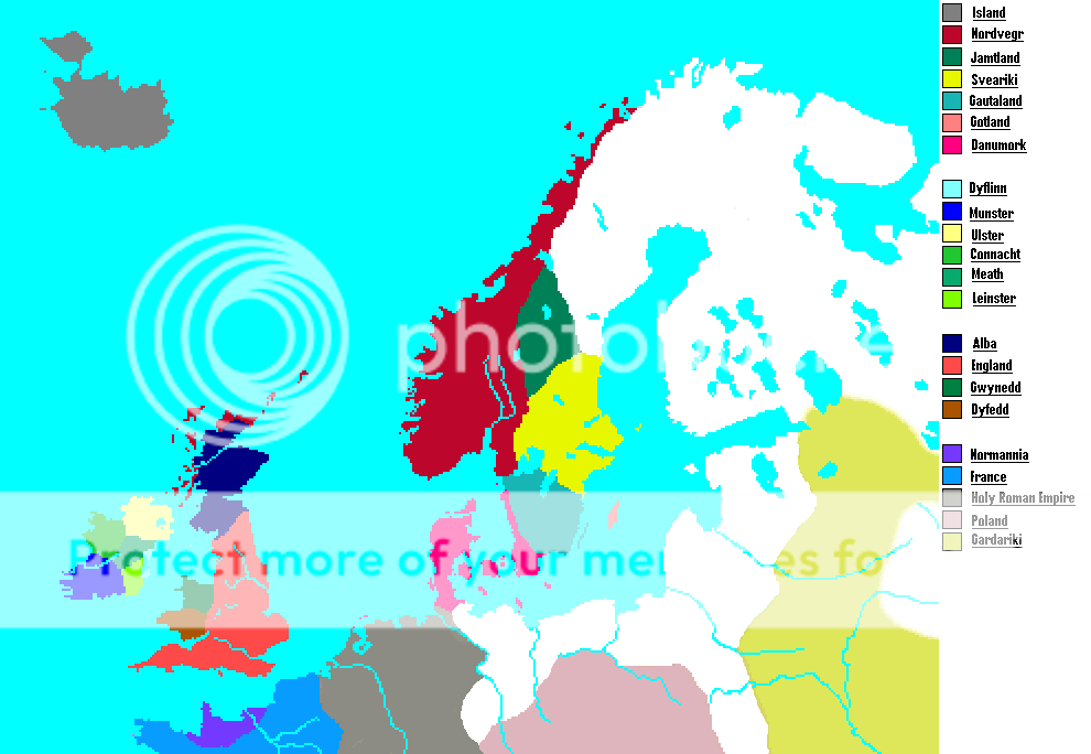 Dark Ages (960 AD) Map | alternatehistory.com