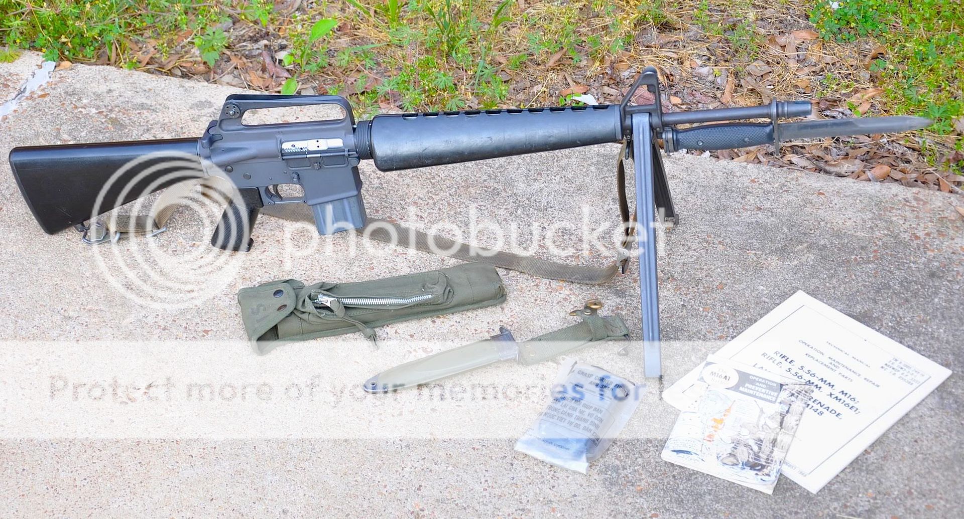Retro: early XM16E1 build | Gun and Game Forum