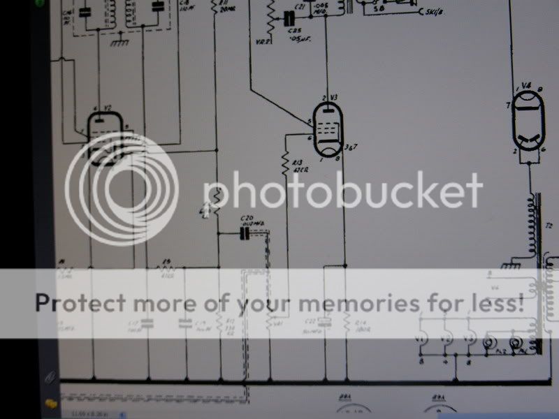 Unusual cap in Bush EBS41...what can I use for replacement? - UK ...