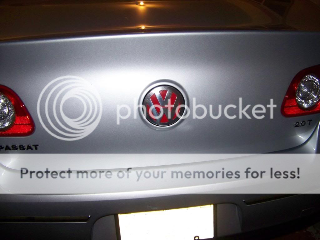 How to remove VW trunk emblem from the trunk latch? | VW Vortex ...